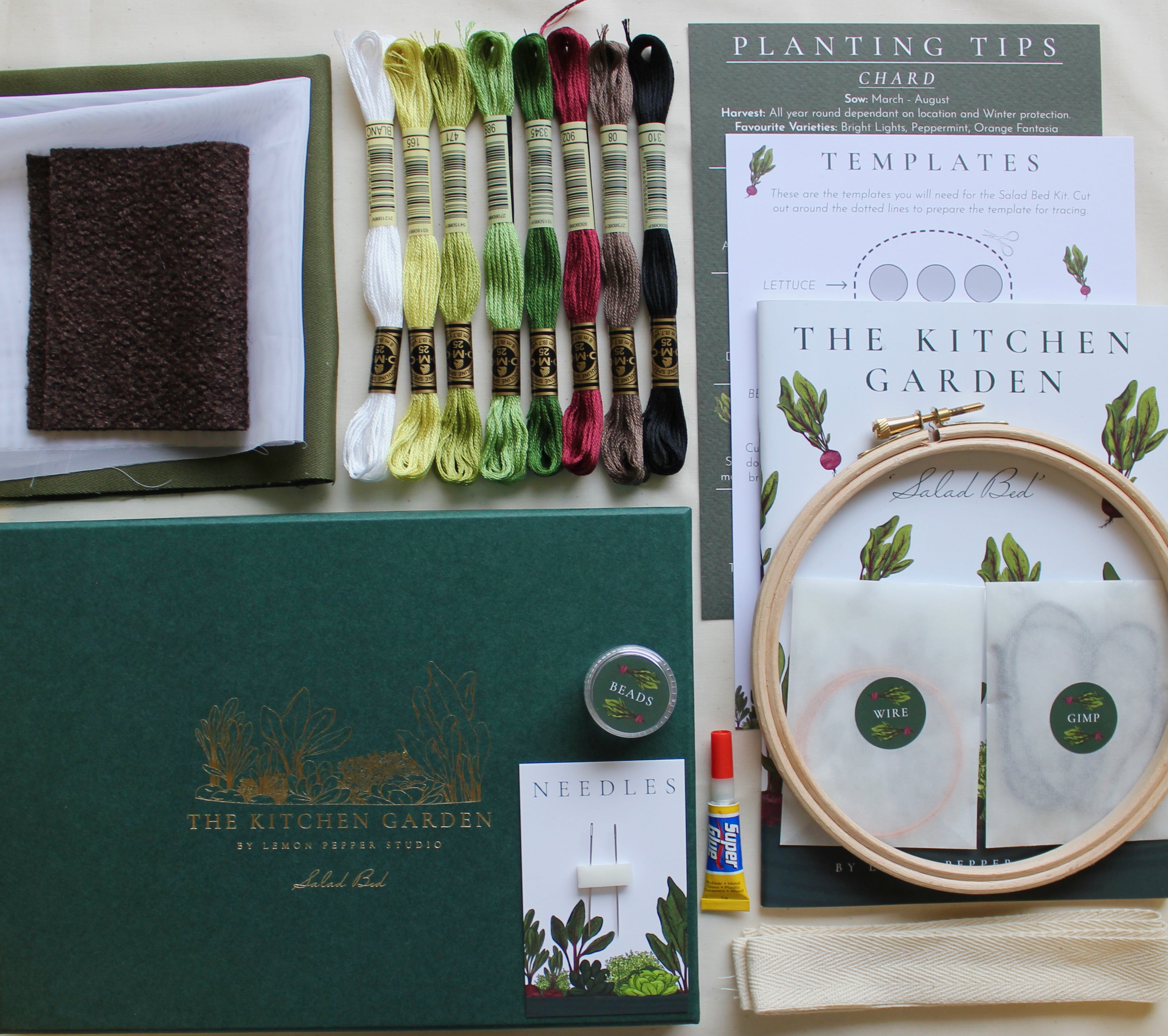 The Salad Bed Kit – Lemon Pepper Studio