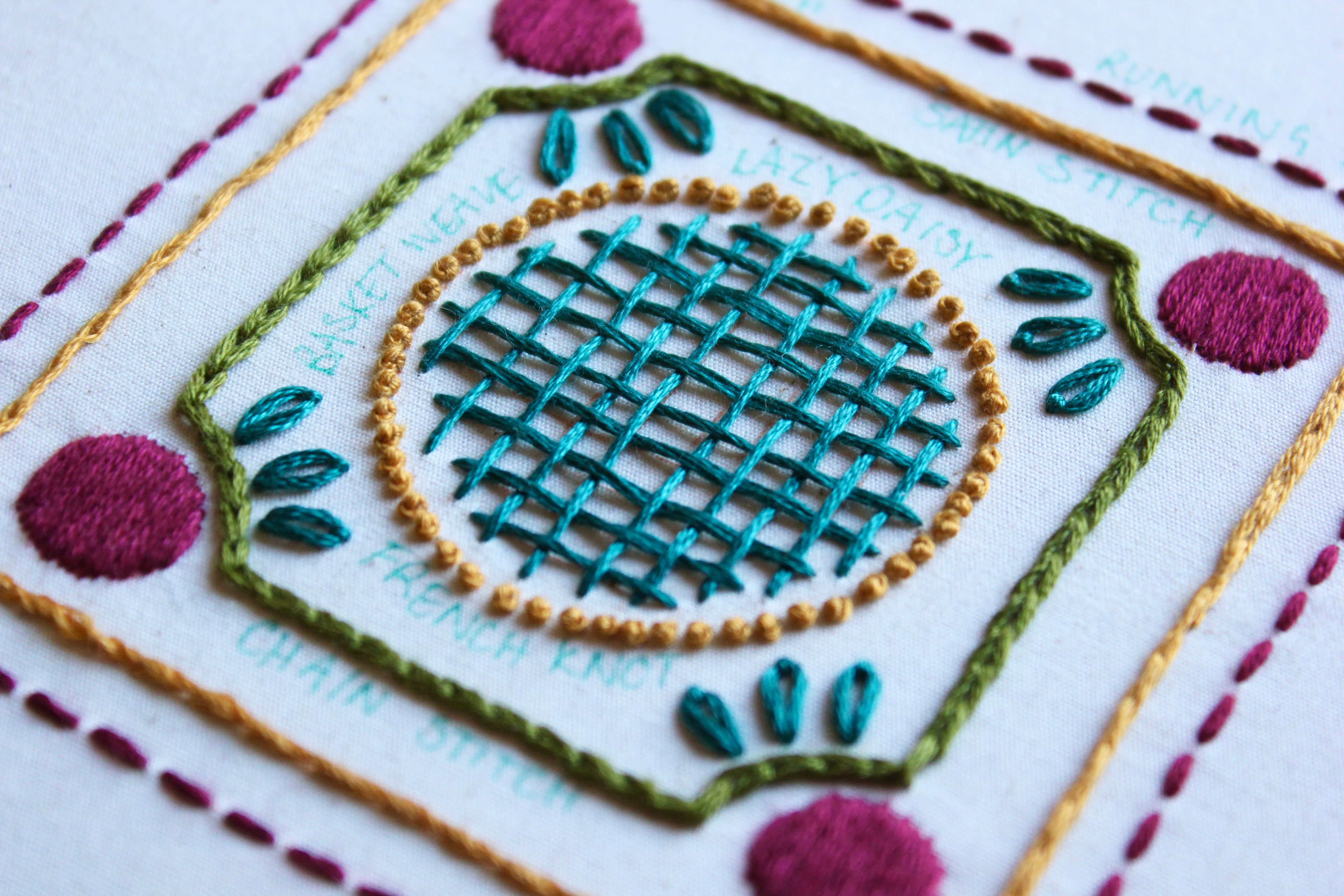Introduction To Embroidery - 24th May 2023 – Lemon Pepper Studio